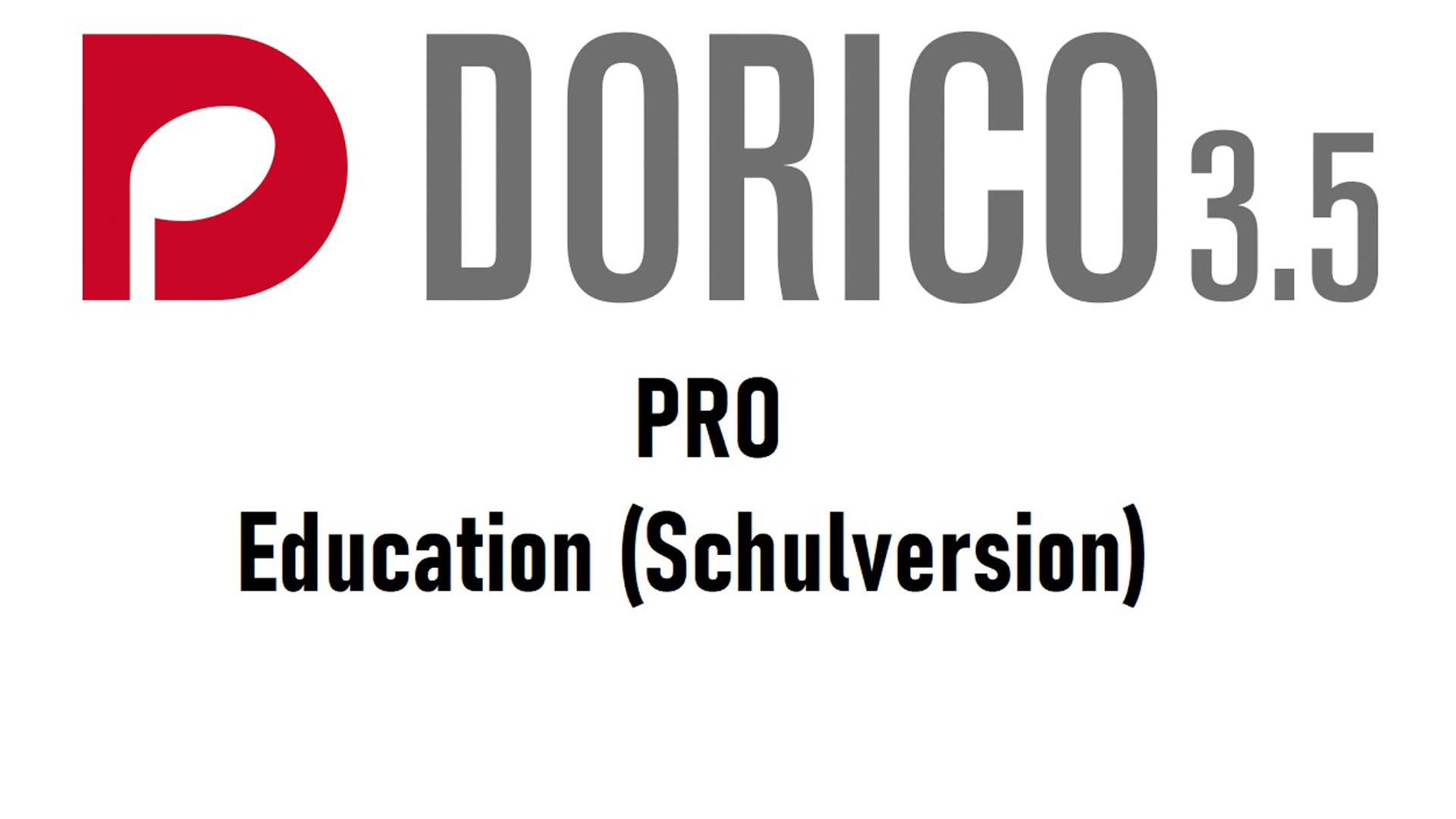 Dorico PRO 3.5 Eduaction | 223762